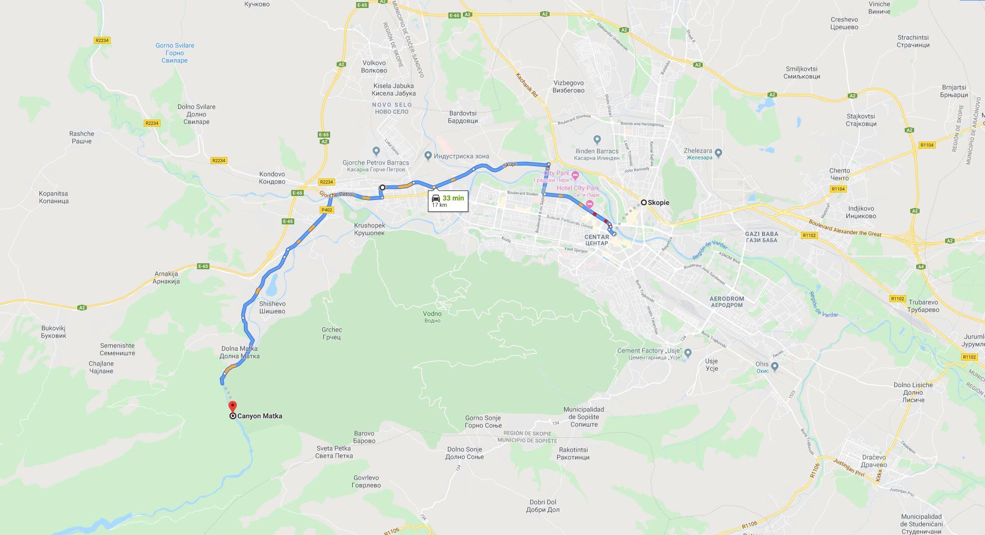 Cañón de Matka y Parque Nacional de Mavrovo, cómo llegar y qué ver