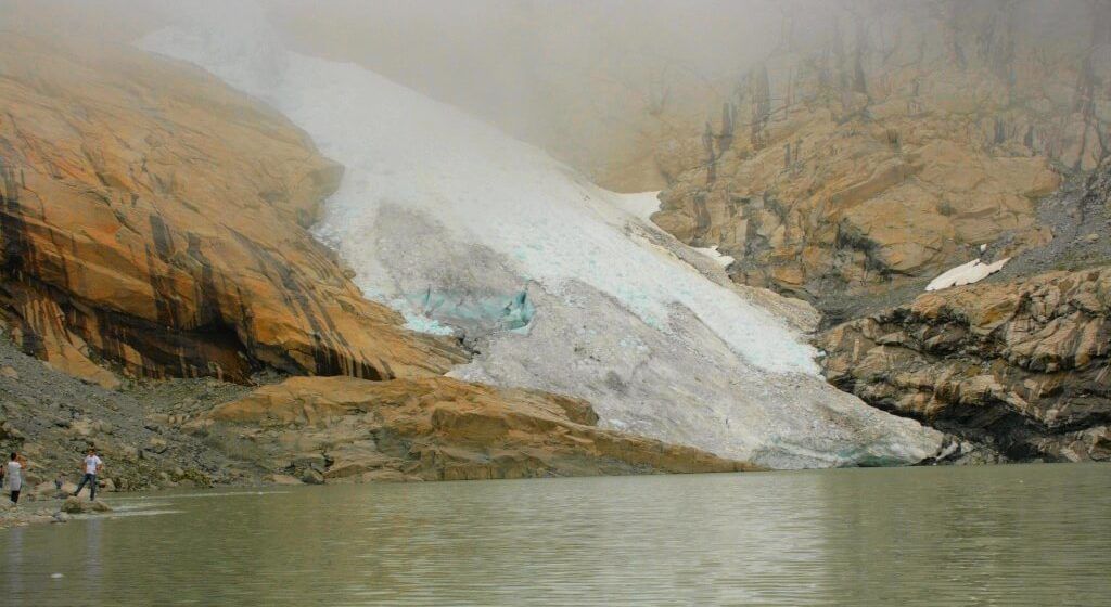 Glaciar Briksdal, el glaciar de Noruega a punto de desaparecer